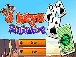 3 Keys Solitaire - Un des jeux en ligne gratuit sur Jeux-jeu.fr