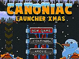 Canoniac Launcher Xmas - Jeu de lancer de poupée sur jeux-jeu.fr