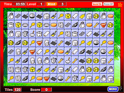 Mahjong Cook gratuit plein écran